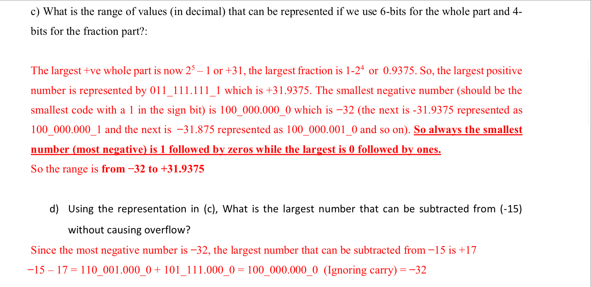 Solved explain the answers step by step | Chegg.com