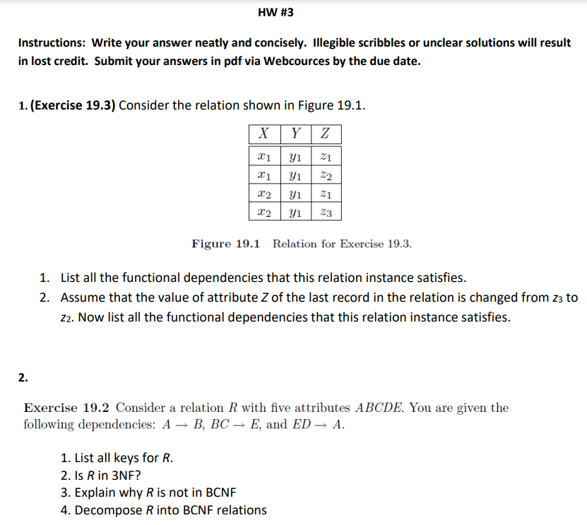 Instructions: Write your answer neatly and concisely. | Chegg.com
