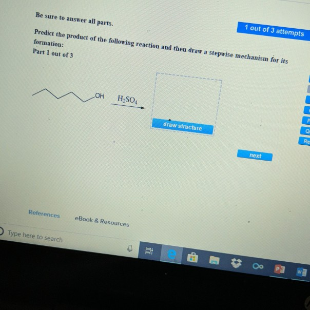 Solved 1 out of 3 attempts Be sure to answer all parts. | Chegg.com