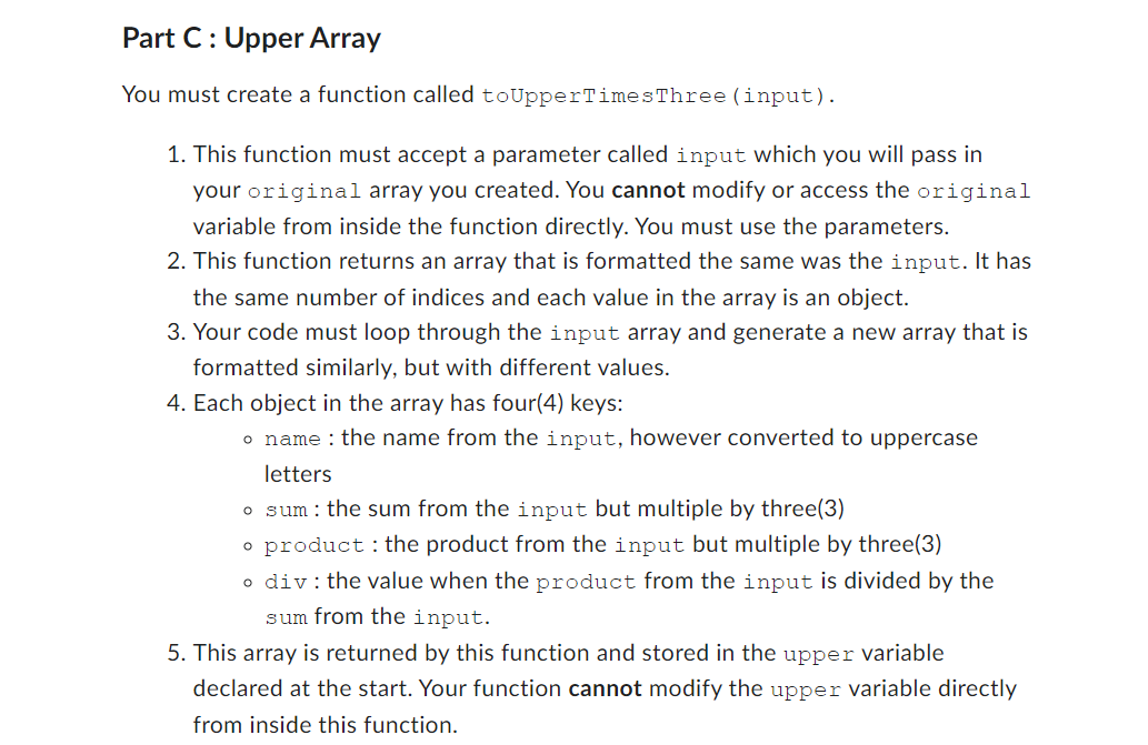 Solved Background You'll use your new skills in JavaScript | Chegg.com