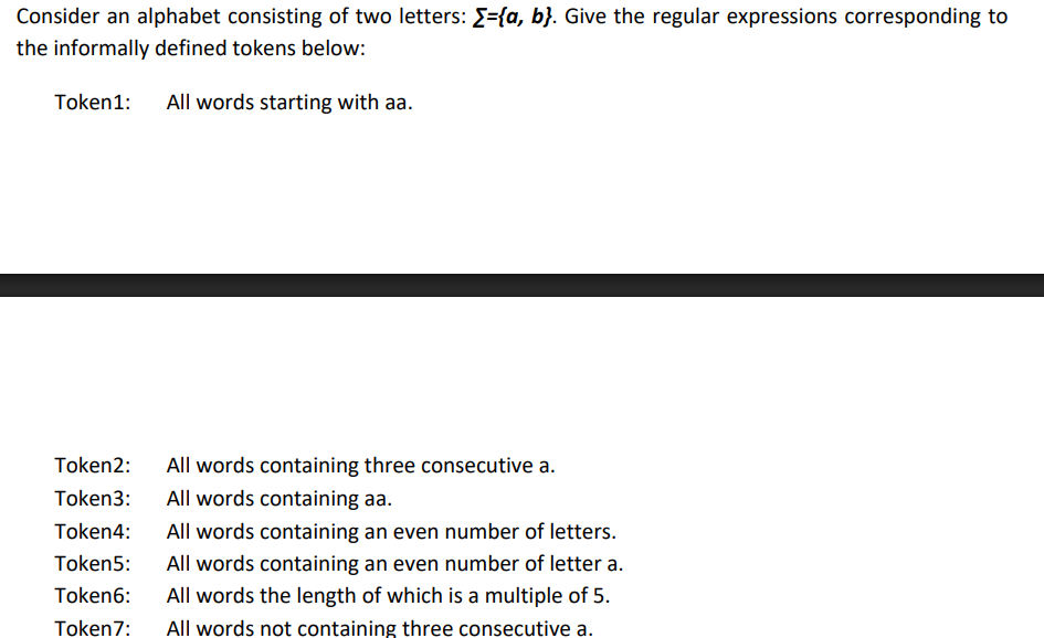 Solved Consider an alphabet consisting of two letters: | Chegg.com