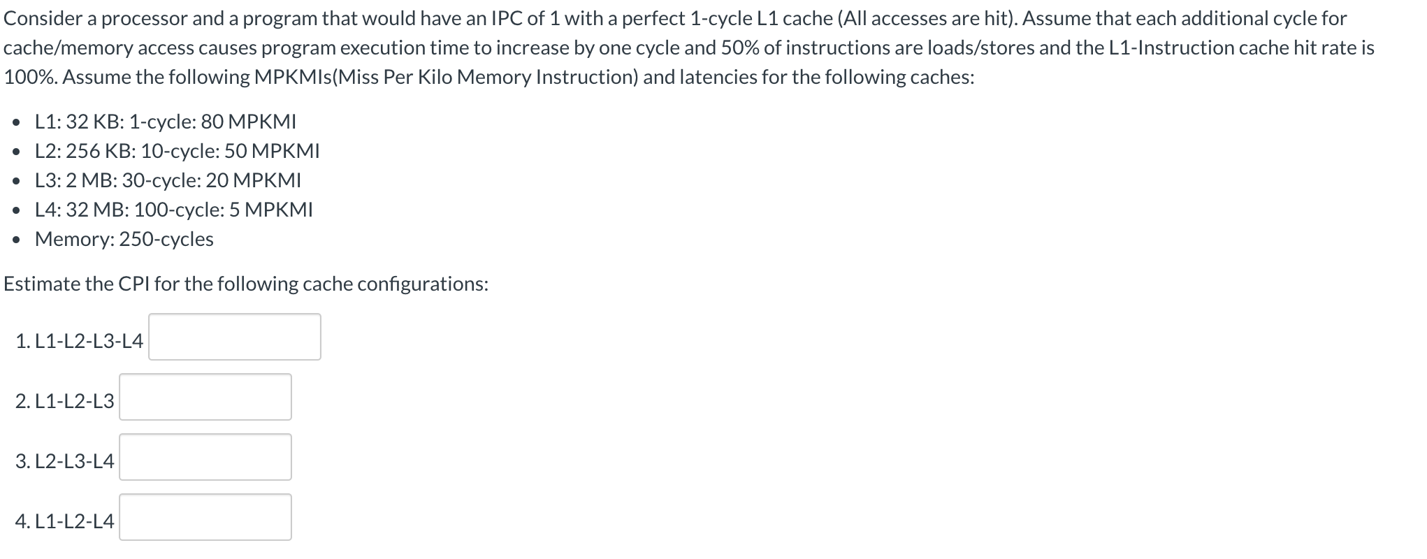 Solved Consider a processor and a program that would have an | Chegg.com