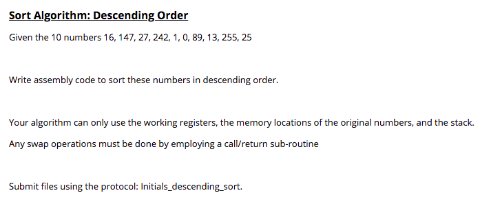 Solved This is meant to be done in Jubin's 8085 | Chegg.com
