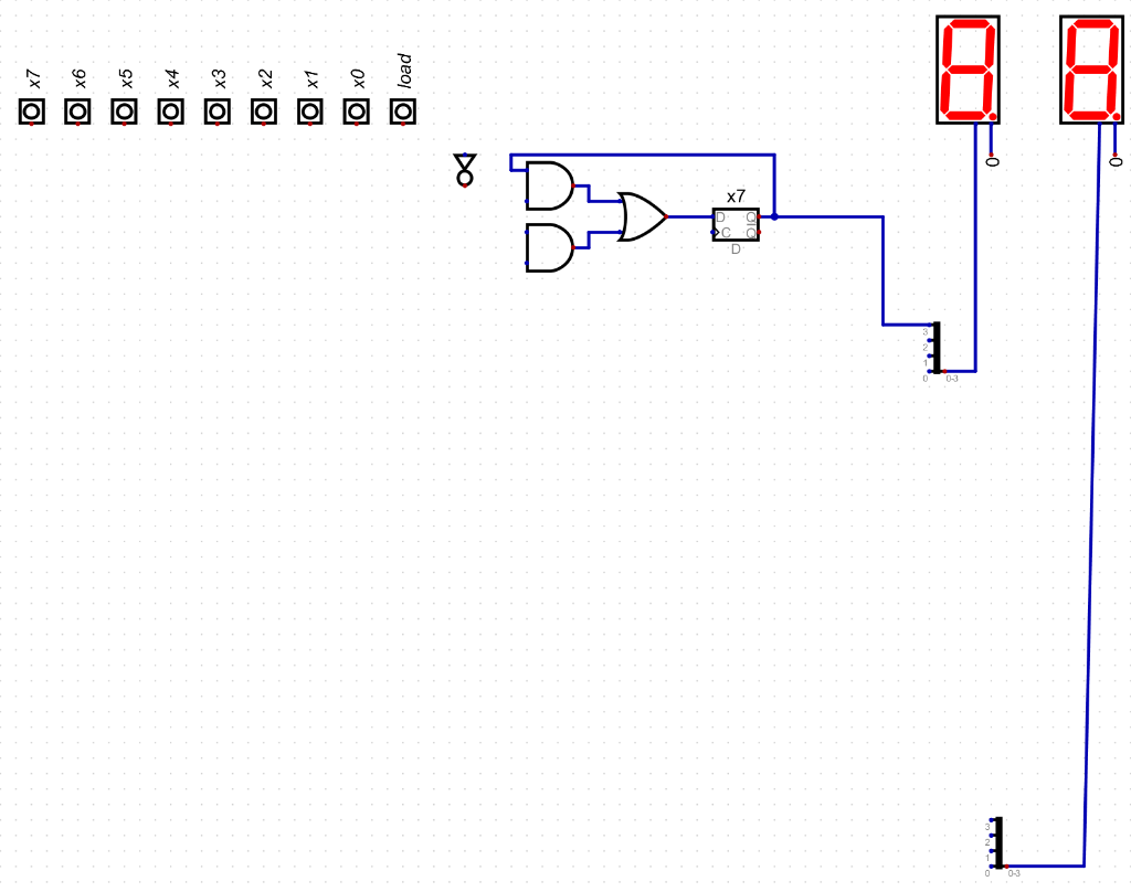 Design an 8bit register by utilizing the structure of | Chegg.com