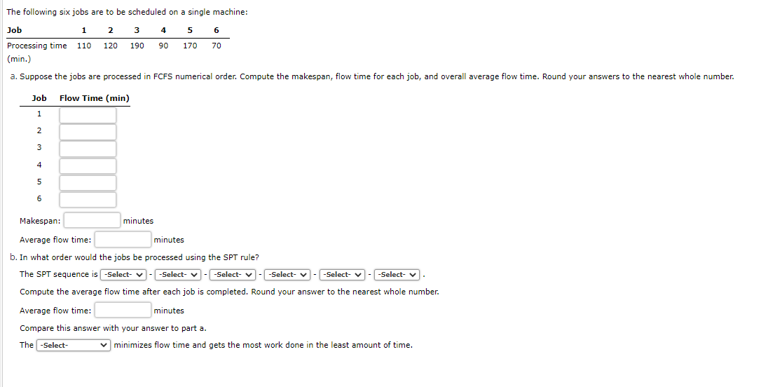 Solved SPT sequence drop downs ranges from 1 to 6. Last | Chegg.com