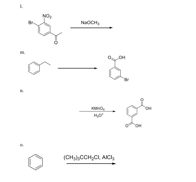 Solved . Identify the missing reactant, reagent, or major | Chegg.com