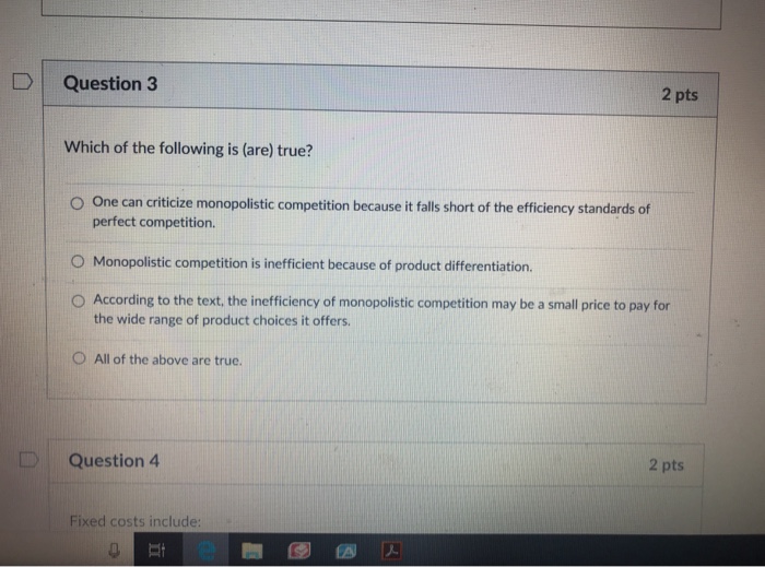 Solved Question 3 2 Pts Which Of The Following Is Are 6632