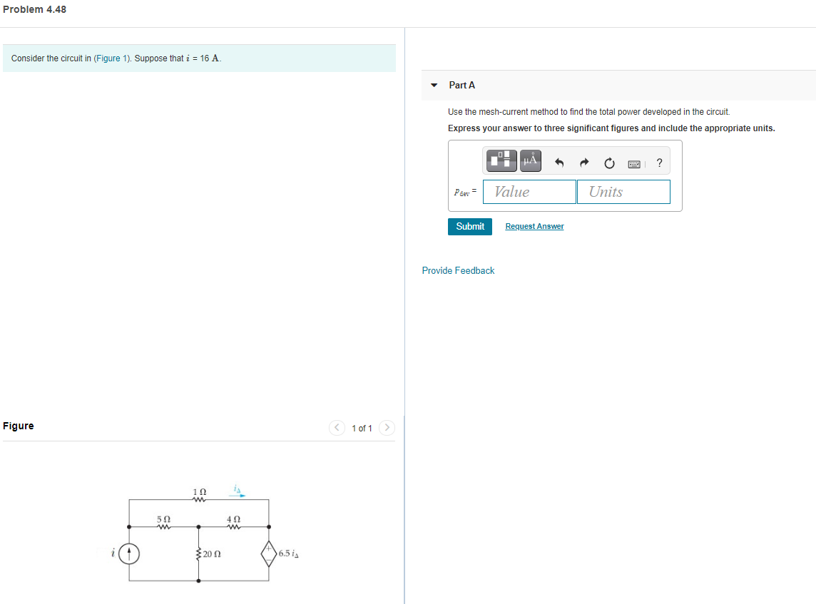 Solved Problem 4.48 Consider the circuit in (Figure 1). | Chegg.com