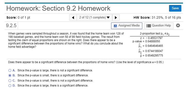 Solved Homework Section 9 2 Homework Save Score 0 Of 1 Pt