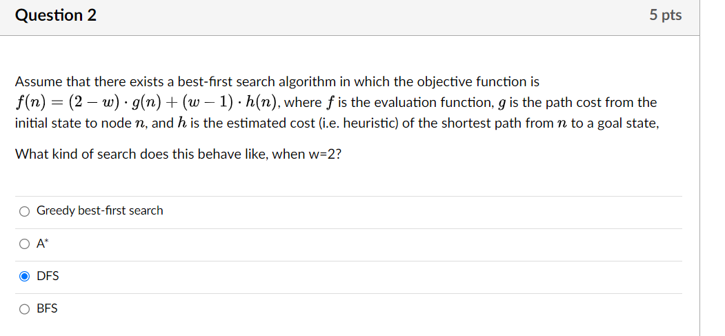 Solved Assume That There Exists A Best First Search 
