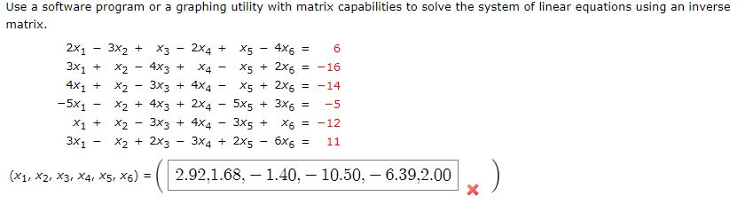 Solved Use A Software Program Or A Graphing Utility With 