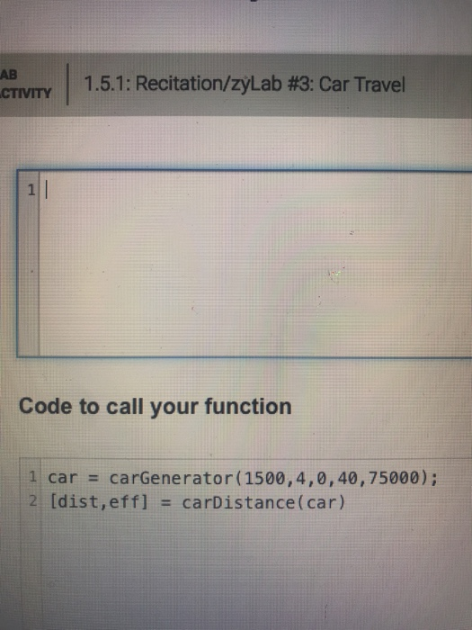Solved Matlab: i am supposed to submit a code combined for 2 | Chegg.com