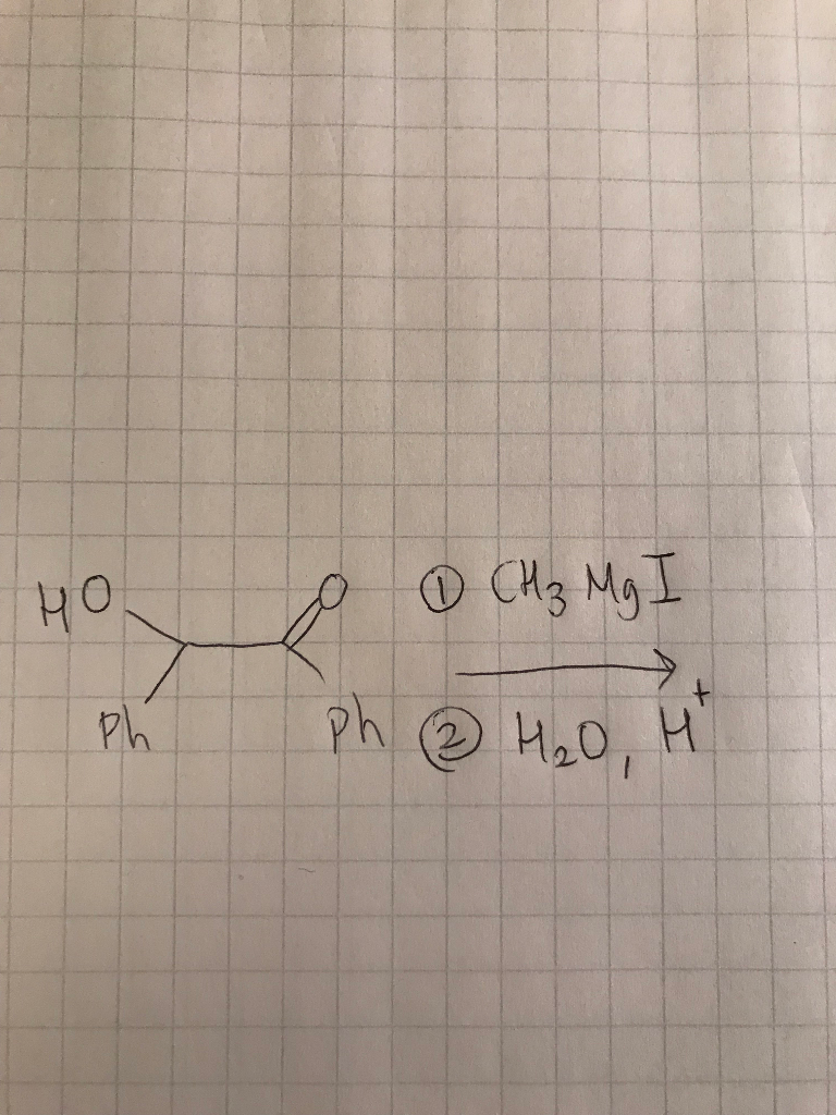 Solved What is the mechanism of grignard reaction benzoin | Chegg.com