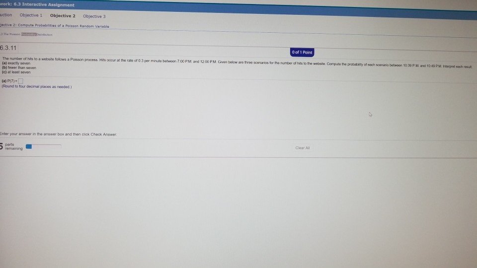 Solved Work 6 3 Interactive Assignment Uction Objective I