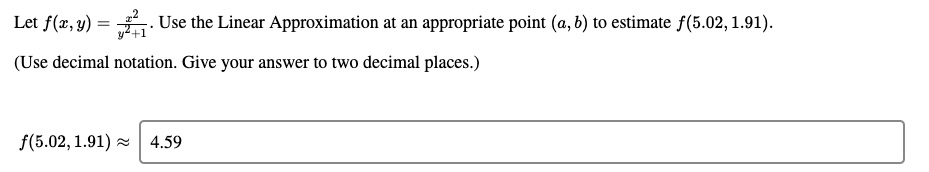 Solved Let f(x,y)=x2y2+1.f(x,y)=x2y2+1. Use the | Chegg.com