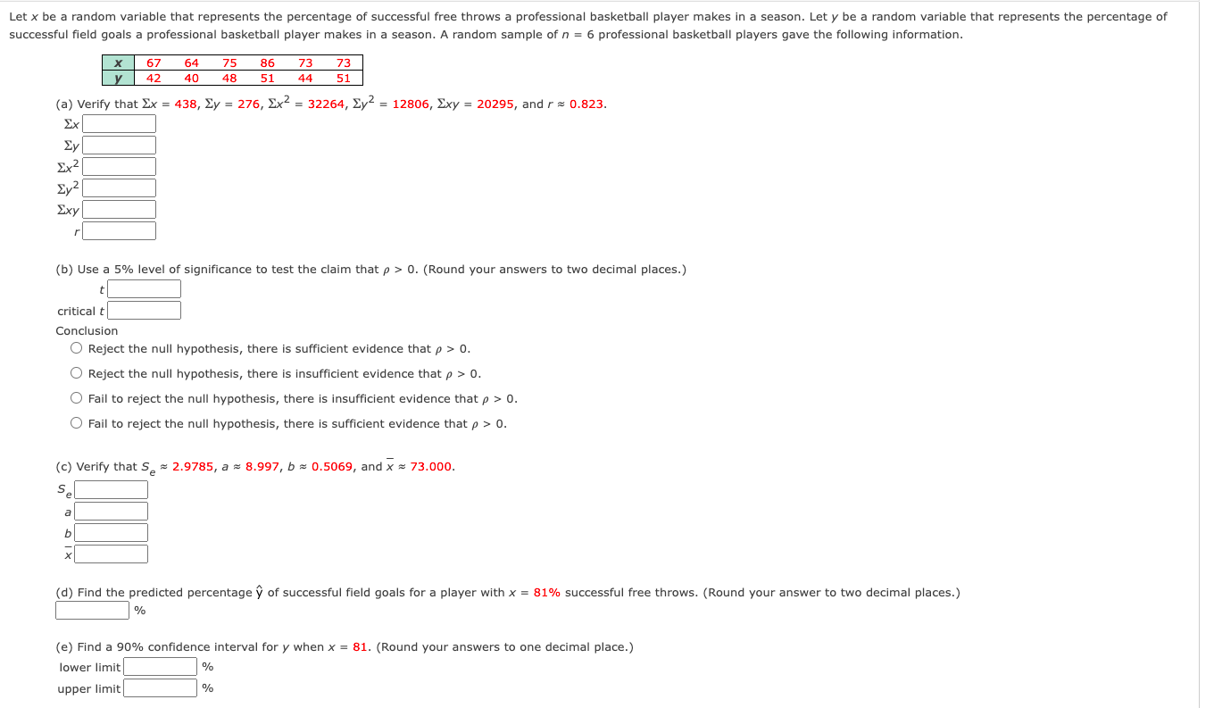 Solved Let X Be A Random Variable That Represents The 