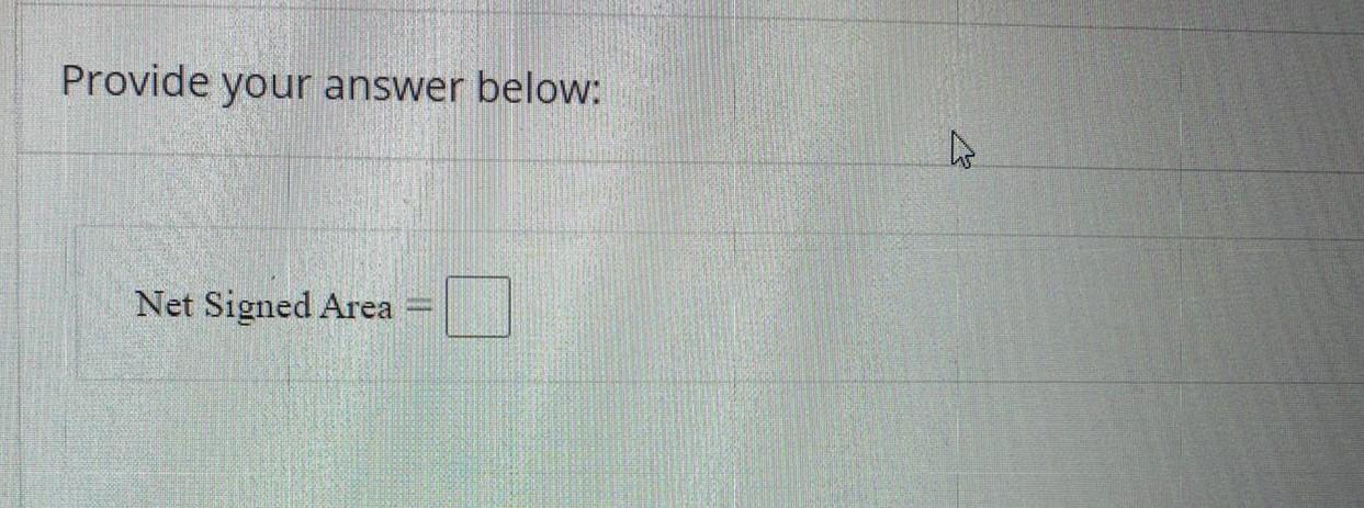 Solved QUESTION 5 5 POINTS Find the net signed area between | Chegg.com