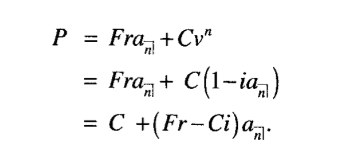 Solved The Makeham Formula is given by: And the Premium | Chegg.com