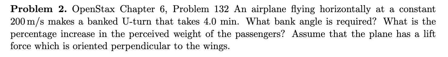 Solved Problem 2. OpenStax Chapter 6, Problem 132 An | Chegg.com