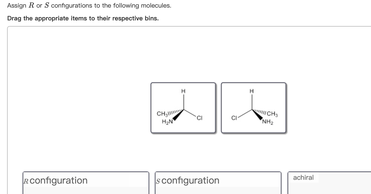 Solved Assign R or S configurations to the following | Chegg.com