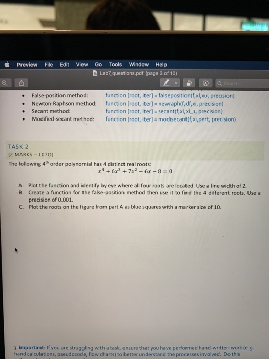 Solved Preview File Edit View Go Tools Window Help Lab7 | Chegg.com