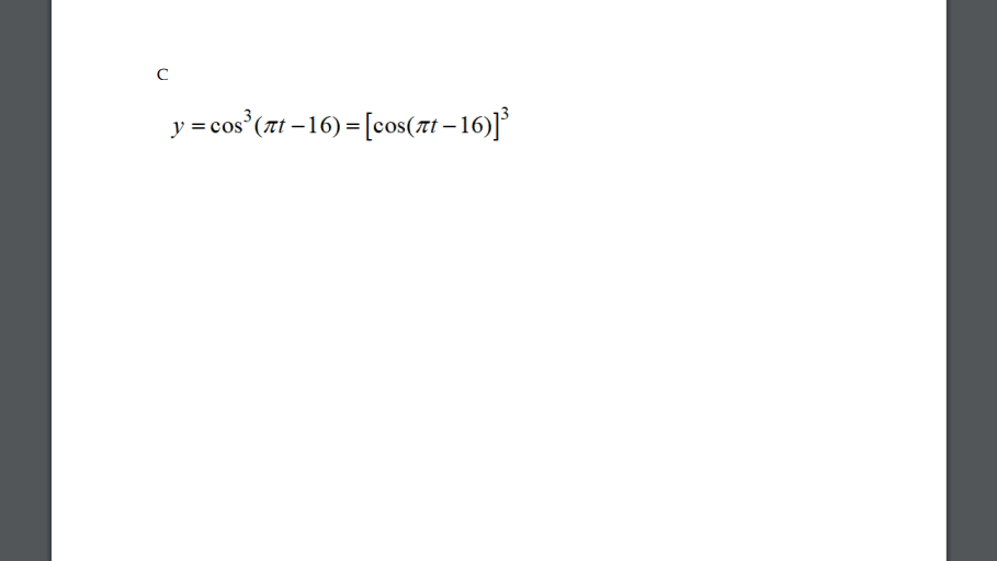 Solved 1. Find the limit involving a trig function. Show all | Chegg.com