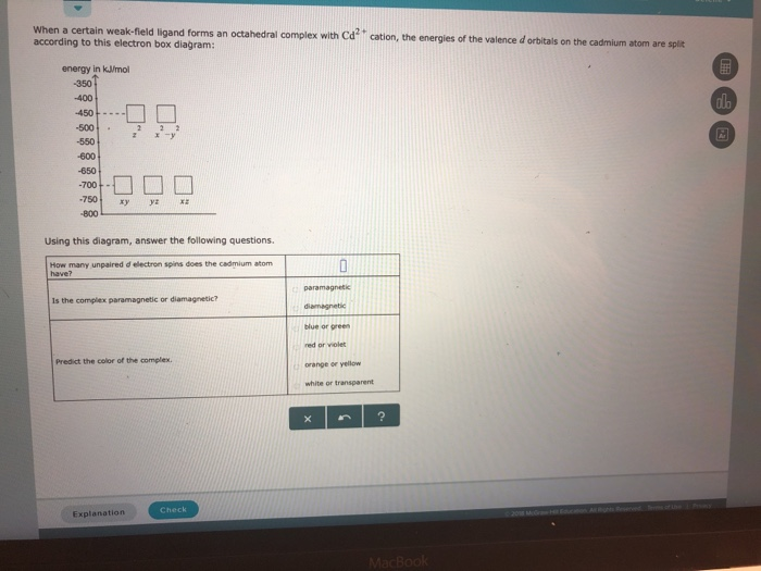 Solved ligand forms an octahedral complex with Cd2·cation, | Chegg.com