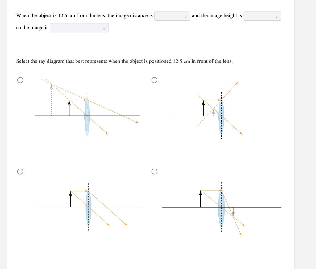 Solved A 15.0−cm− tall object is located in front of a | Chegg.com