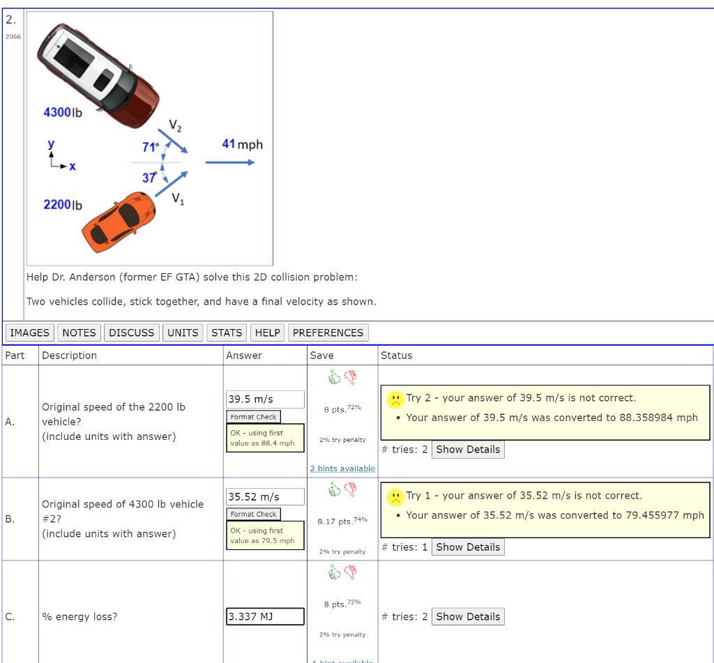 Solved Help Dr. Anderson (former EF GTA) solve this 2D | Chegg.com