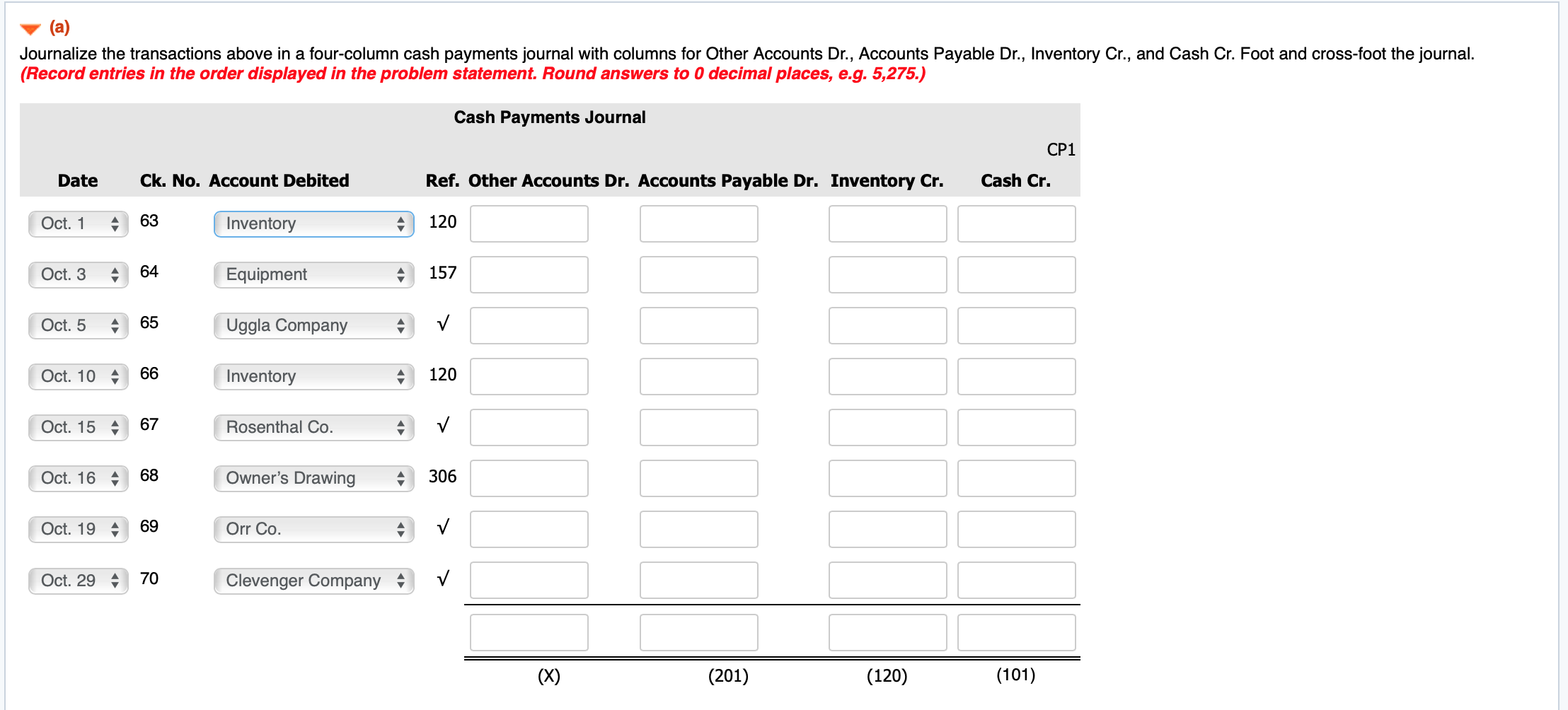 Solved Problem 7-2A (Part Level Submission) Reineke | Chegg.com
