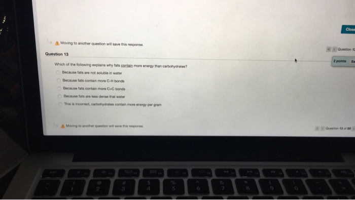Solved Moving to another question wa save this response. | Chegg.com
