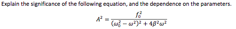 Solved Explain the significance of the following equation, | Chegg.com