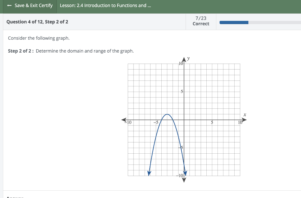 Solved Save & Exit Certify Lesson: 2.4 Introduction to | Chegg.com