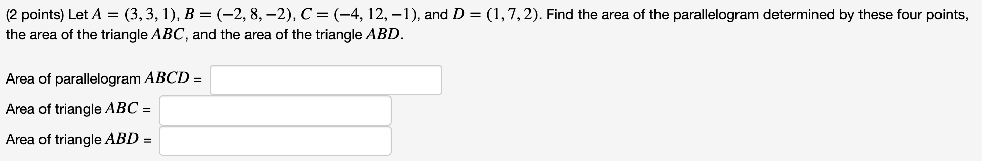 Solved (2 points) Resolve the following vectors into | Chegg.com