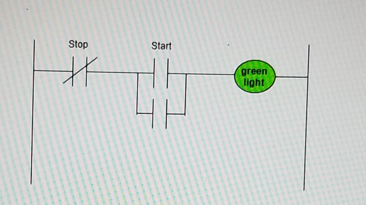 Solved Stop Start green light Stop Timer red light Green | Chegg.com