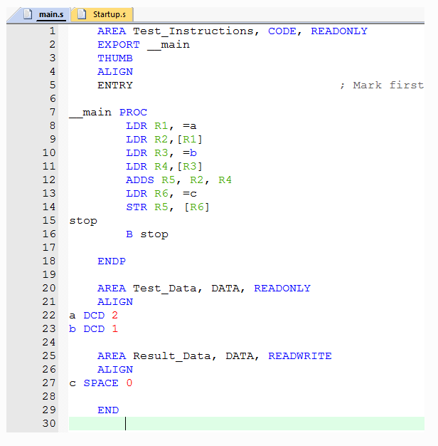 The following code tries to compute a result. Where | Chegg.com