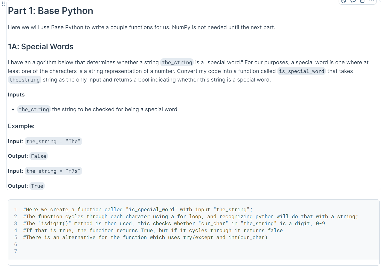 Solved Base Python, Counting Words and Weird Multiplication | Chegg.com