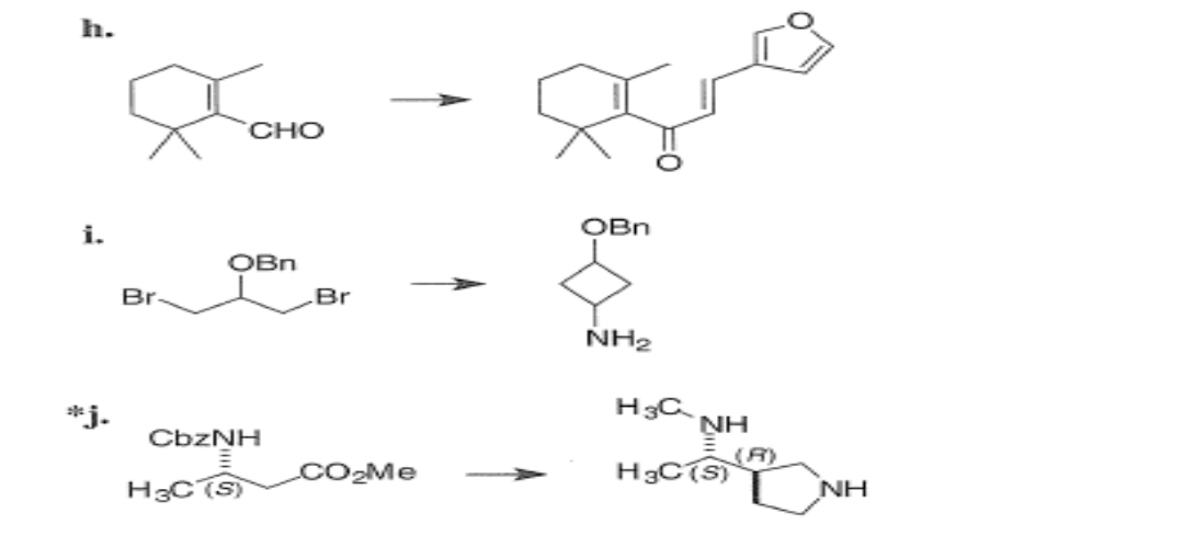 Solved [Organic Synthesis] ~ C-C bond formation via | Chegg.com