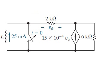 Solved The inductor current in the circuit in (Figure 1) is | Chegg.com