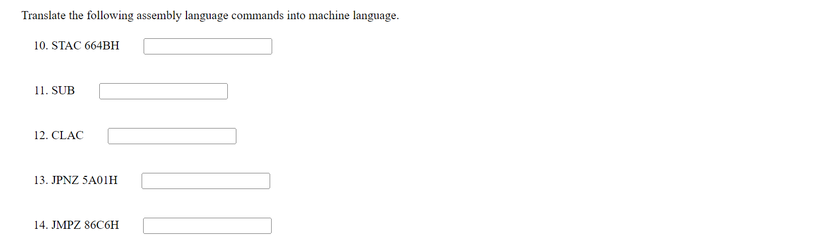 Solved The chart below shows a section of memory with its | Chegg.com