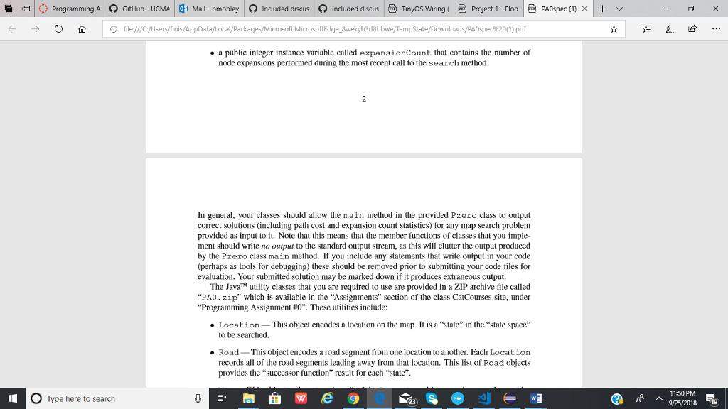 ㄧ O programming A GitHub-UCMP 中Mail-bmobley Included | Chegg.com