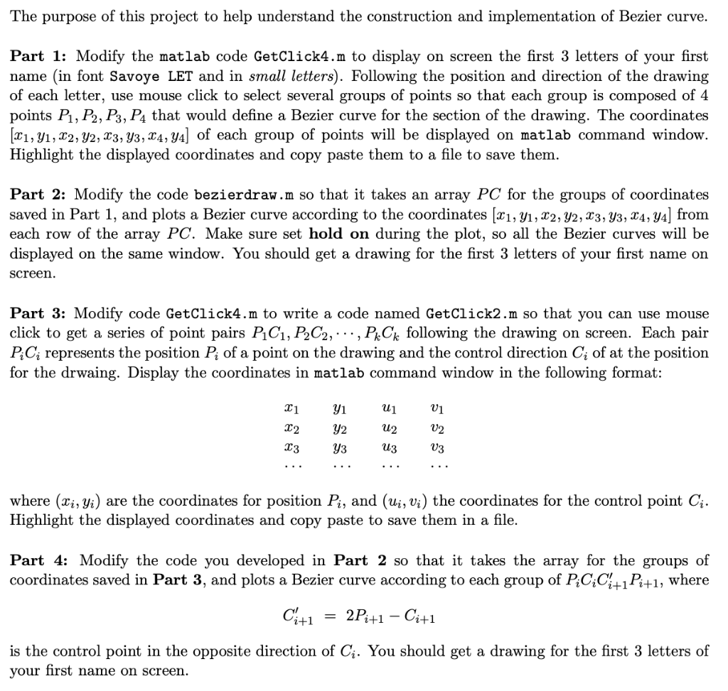 The purpose of this project to help understand the | Chegg.com