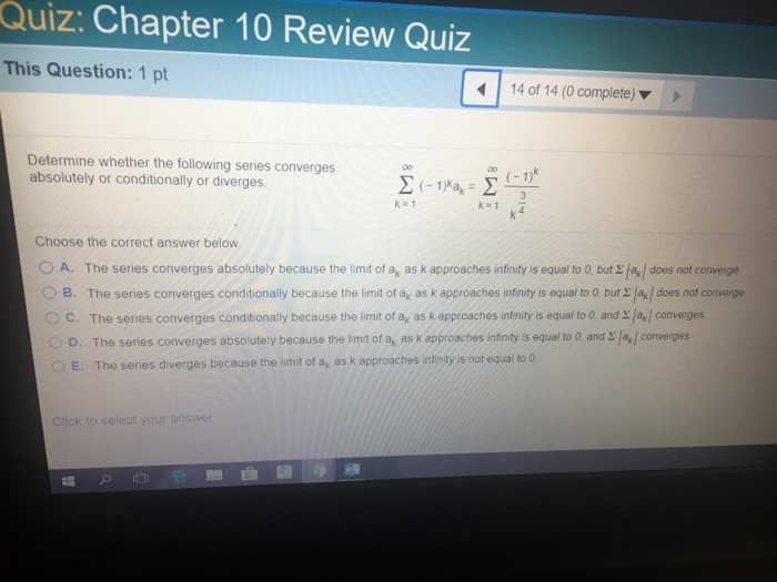 Solved Quiz: Chapter 10 Review Quiz This Question: 1 pt 1 of | Chegg.com