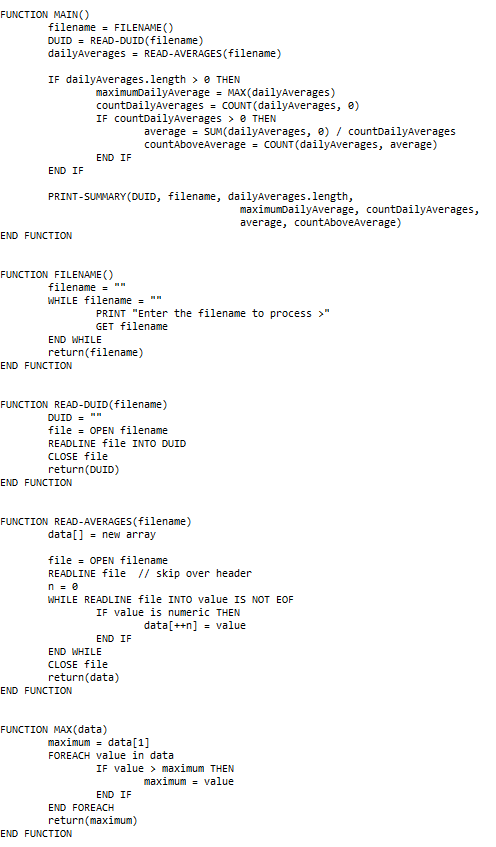 Solved Section C - Tasks for a mark up to 100% Write a | Chegg.com