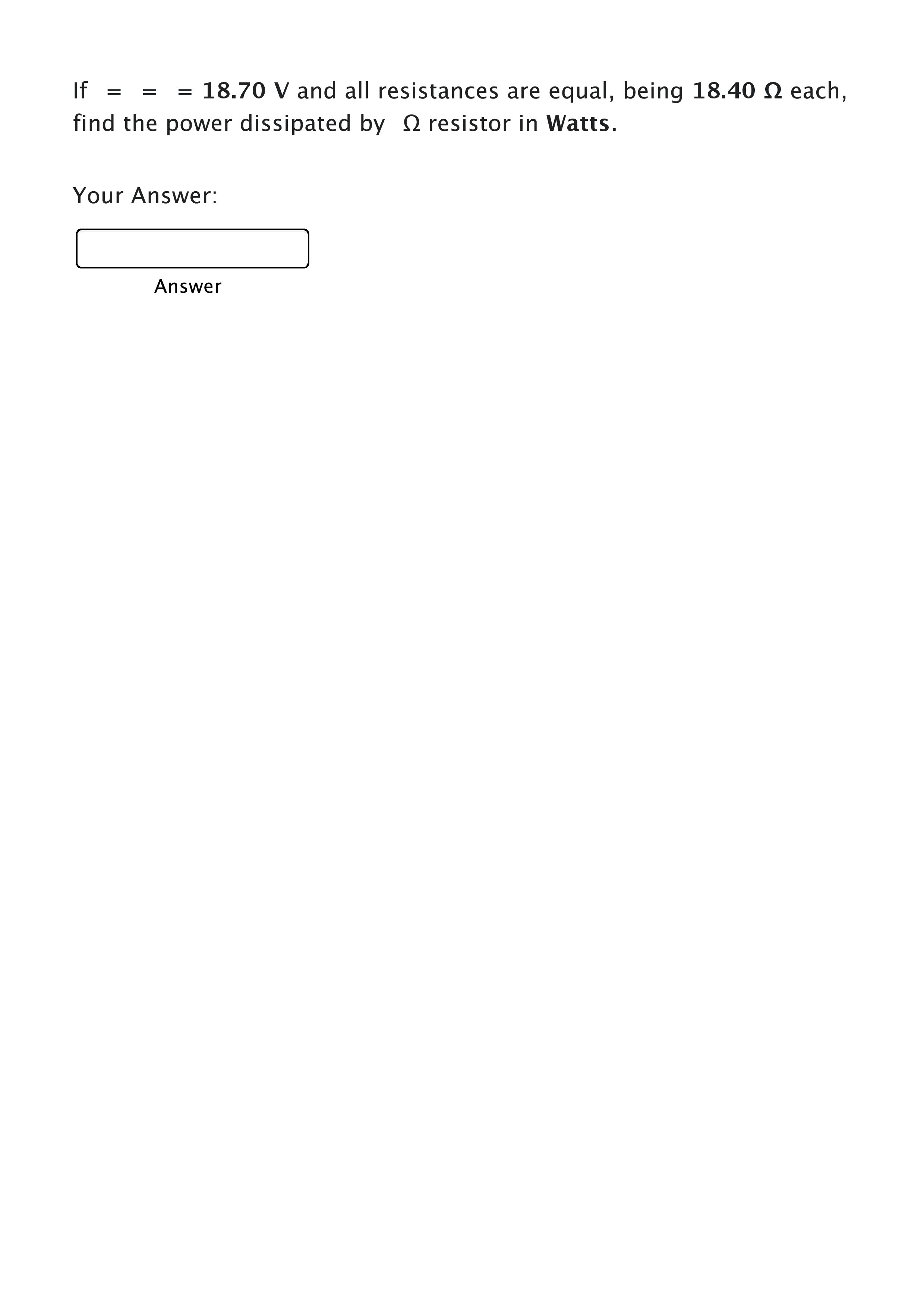 Solved Basic Electrical Technology [ELE 1071] Problem 1 In | Chegg.com