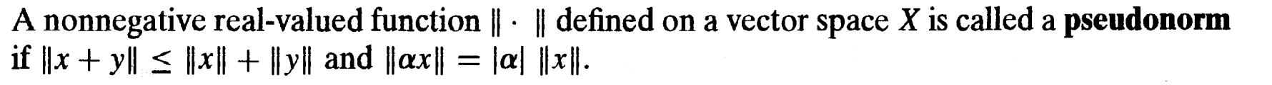 Solved 20. Let X be a normed linear space and Y a closed | Chegg.com