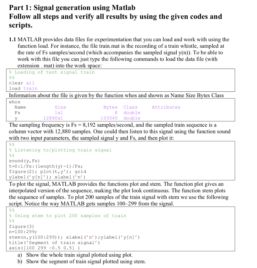 Solved 1.2 MATLAB also provides test images, such as clown . | Chegg.com