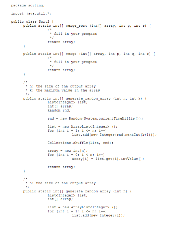 Solved 1 Problem Description Instructions. You are provided | Chegg.com