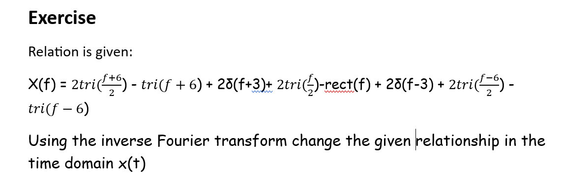Solved Exercise Relation is given: | Chegg.com