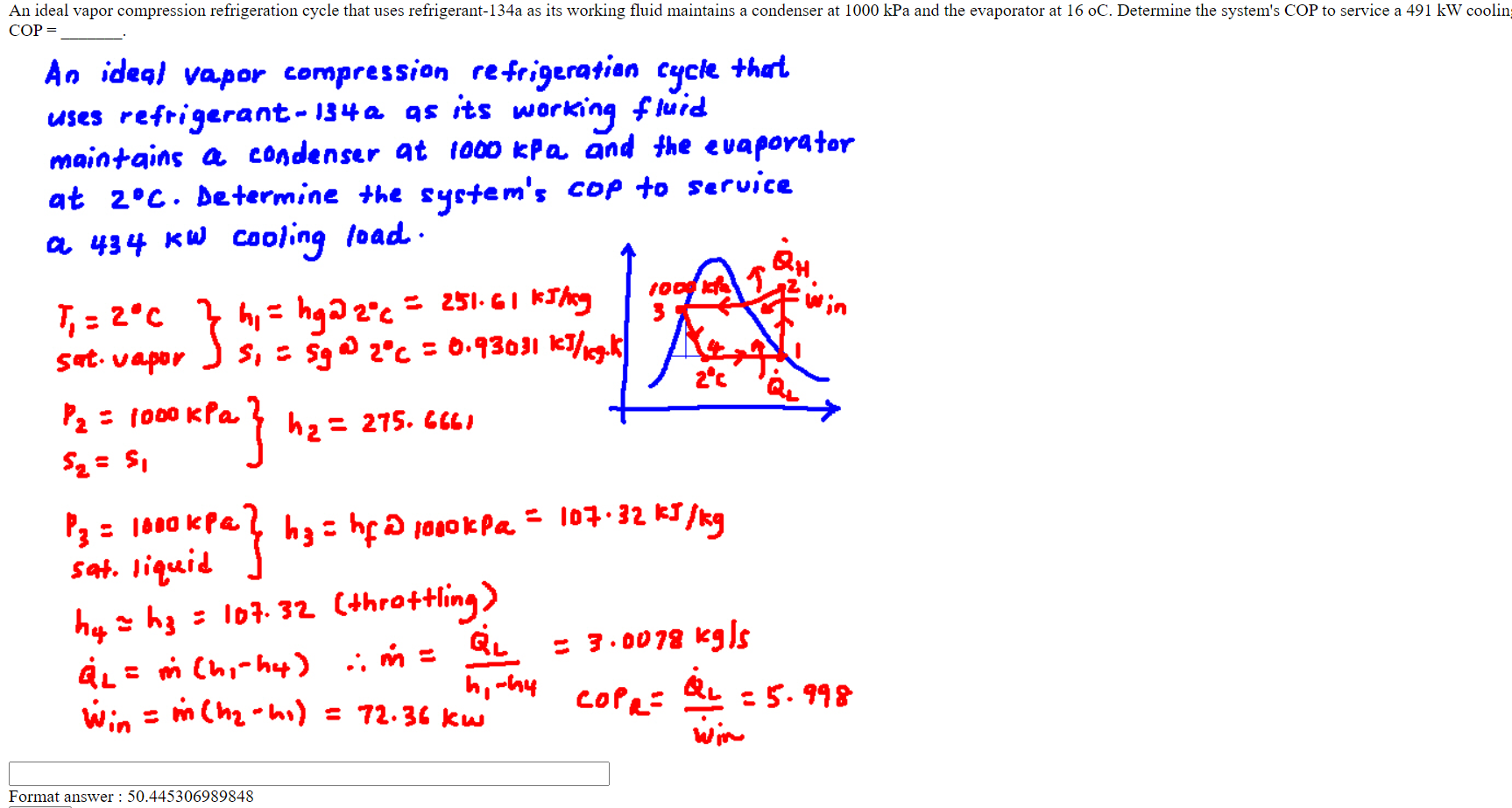 Solved Thermodynamics 1 for mechanical engineering. Please | Chegg.com